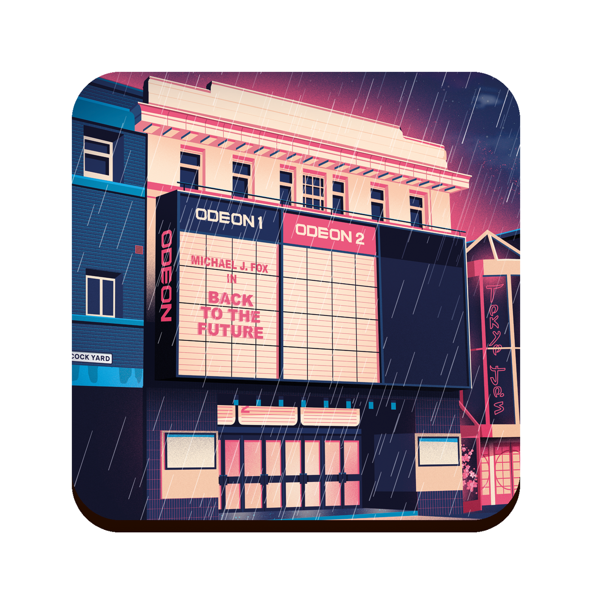 The Odeon Preston Drinks Coaster – DaveRobshop