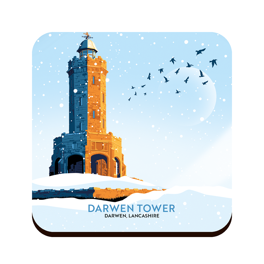 Darwen Tower, Darwen Drinks Coaster – DaveRobshop